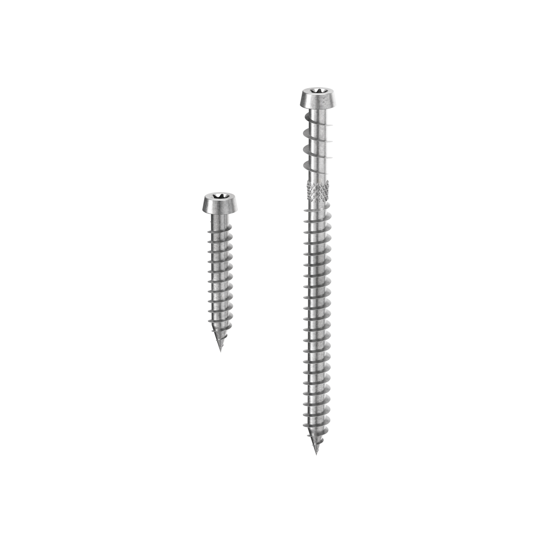 KKT A4 | AISI316 Cone-Shaped Steel Concealed Head Screw – Timber Fixit