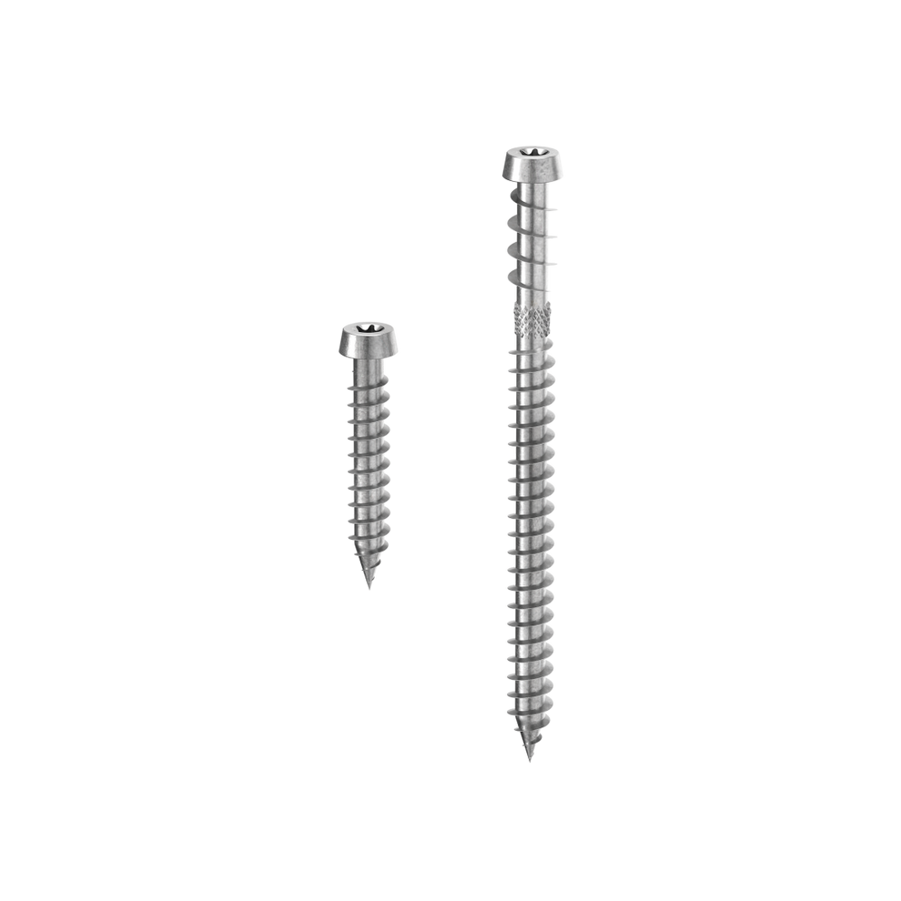 KKT A4 | AISI316 Cone-Shaped Steel Concealed Head Screw – Timber Fixit