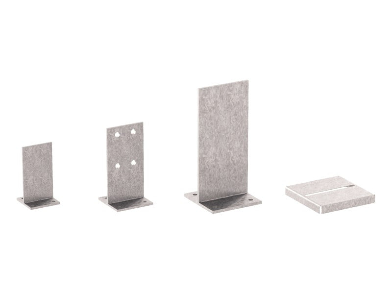 F70 'T' Shaped Post Base – Timber Fixit