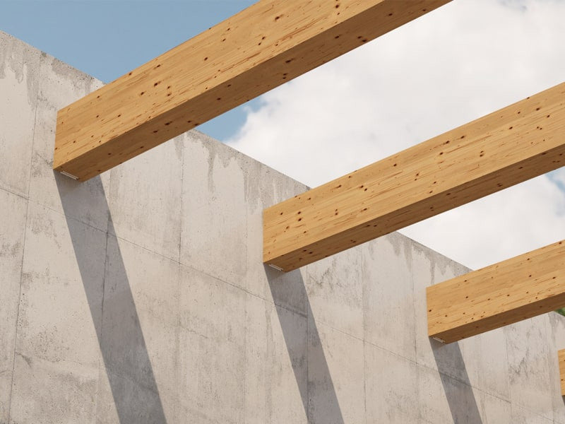 Lock C Concealed Hook Timber-to-Concrete Connector – Timber Fixit